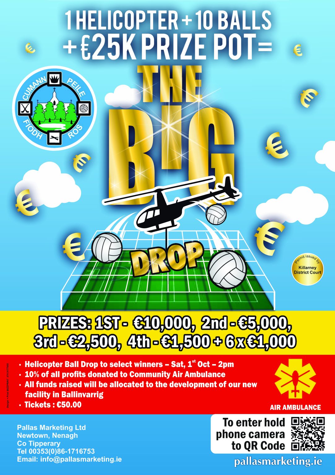 Firies GAA Club Big Drop - Pallas Marketing